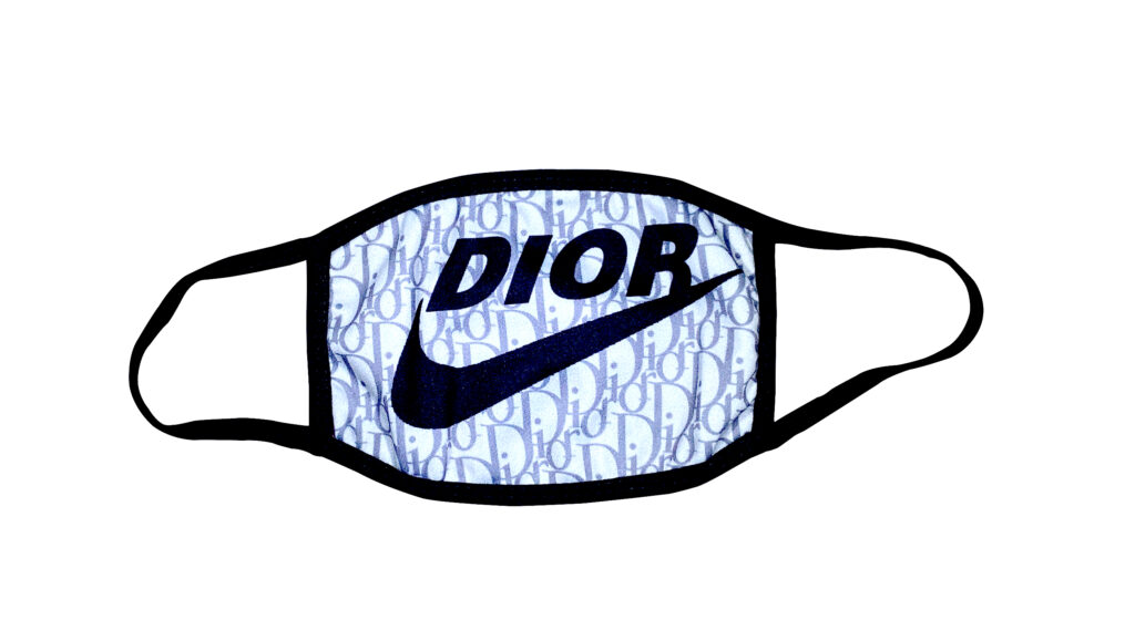 CD Nike ALL OVER LUXURY KNIT FACE MASK – Designer Masks, Luxury Face Masks
