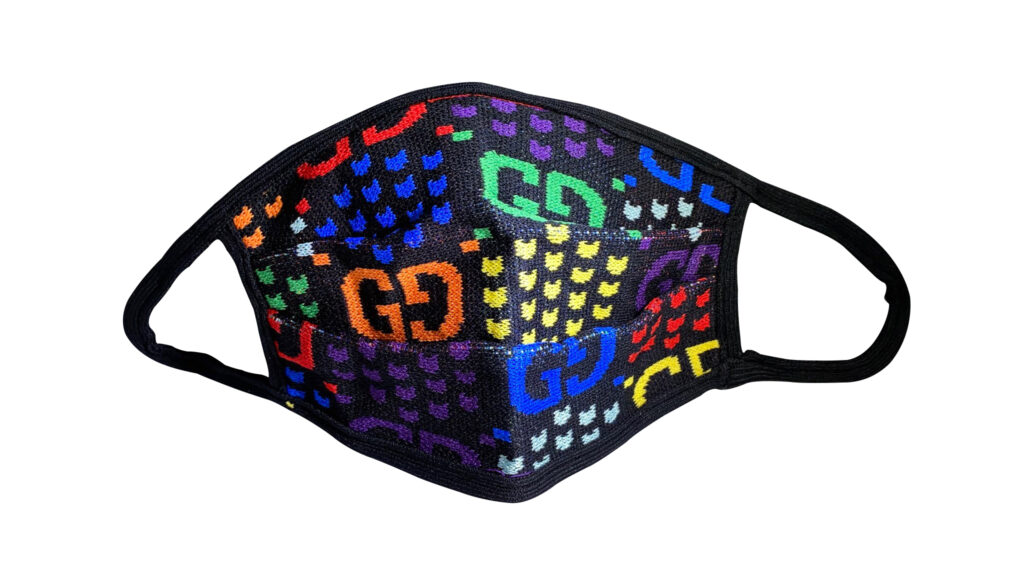 GG Luxury Knit Face Mask – Designer Masks, Luxury Face Masks