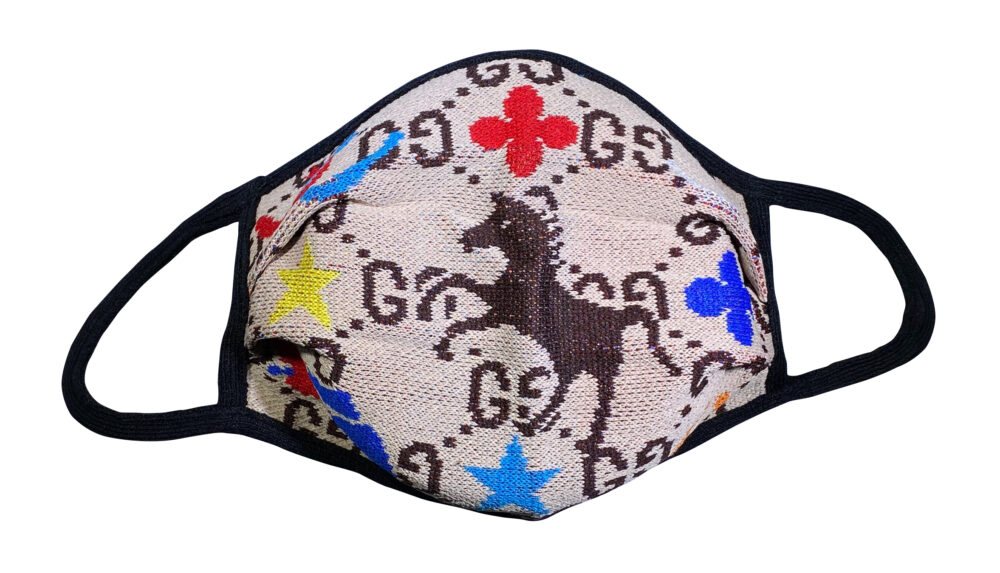 GG Horse Luxury Knit Face Mask – Designer Masks, Luxury Face Masks